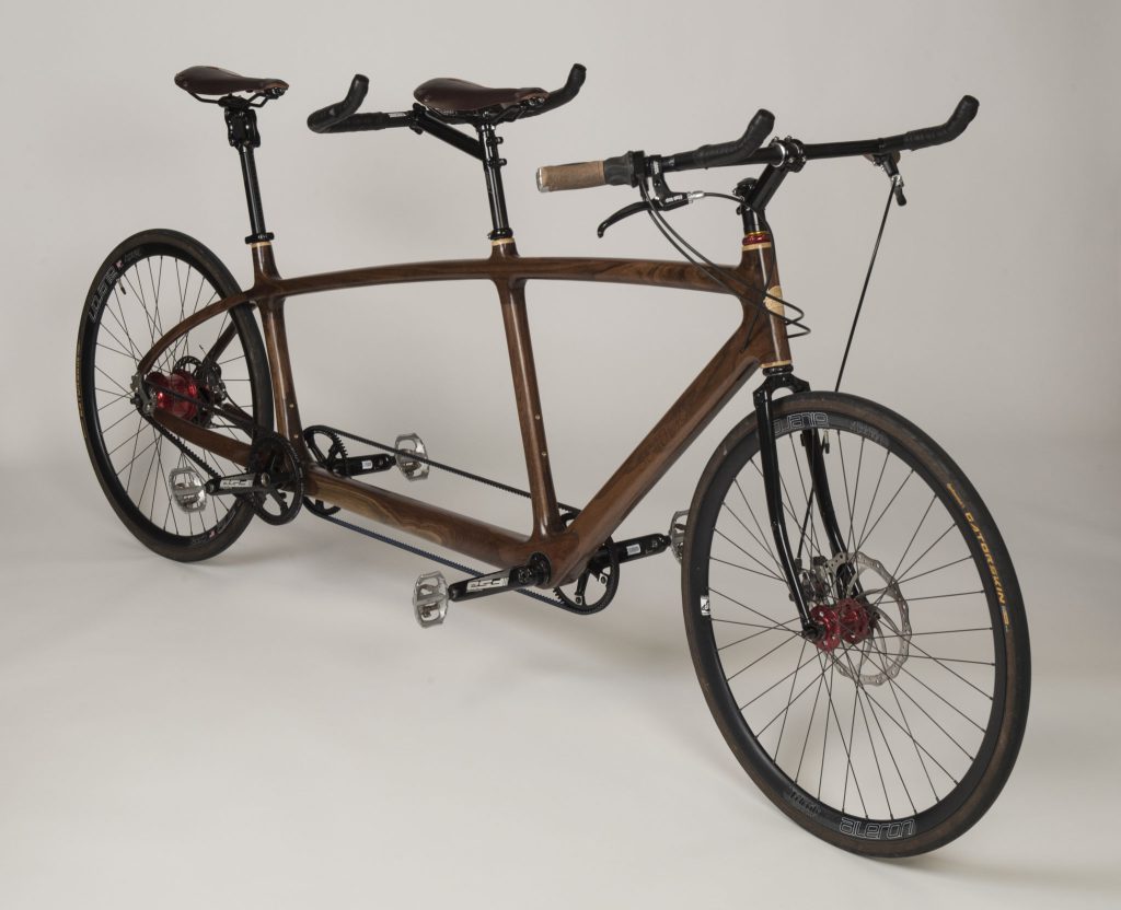 “Duo” Wooden Tandem Bike - Sojourn Cyclery